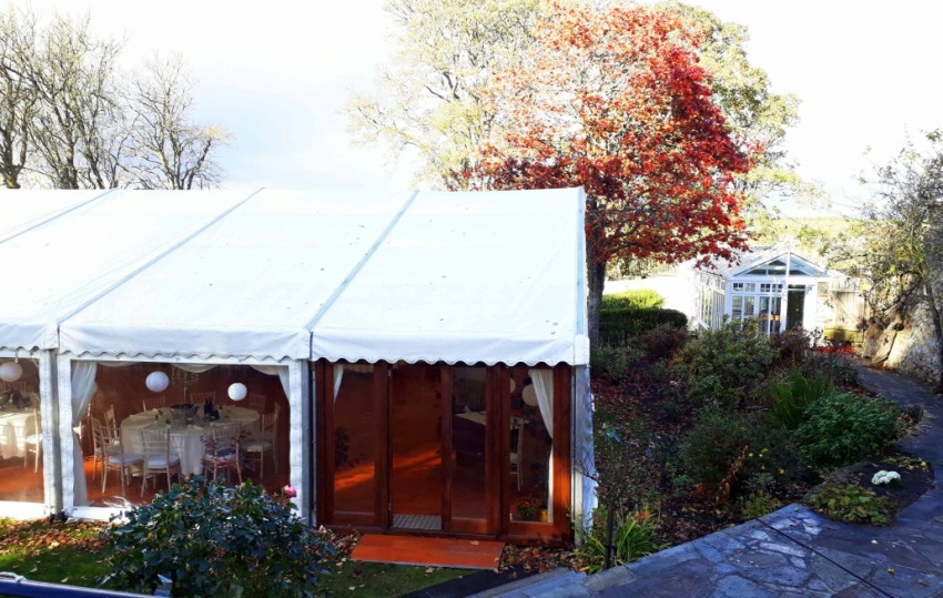 Embo House DornochDornoch Weddings outside Castle Embo house